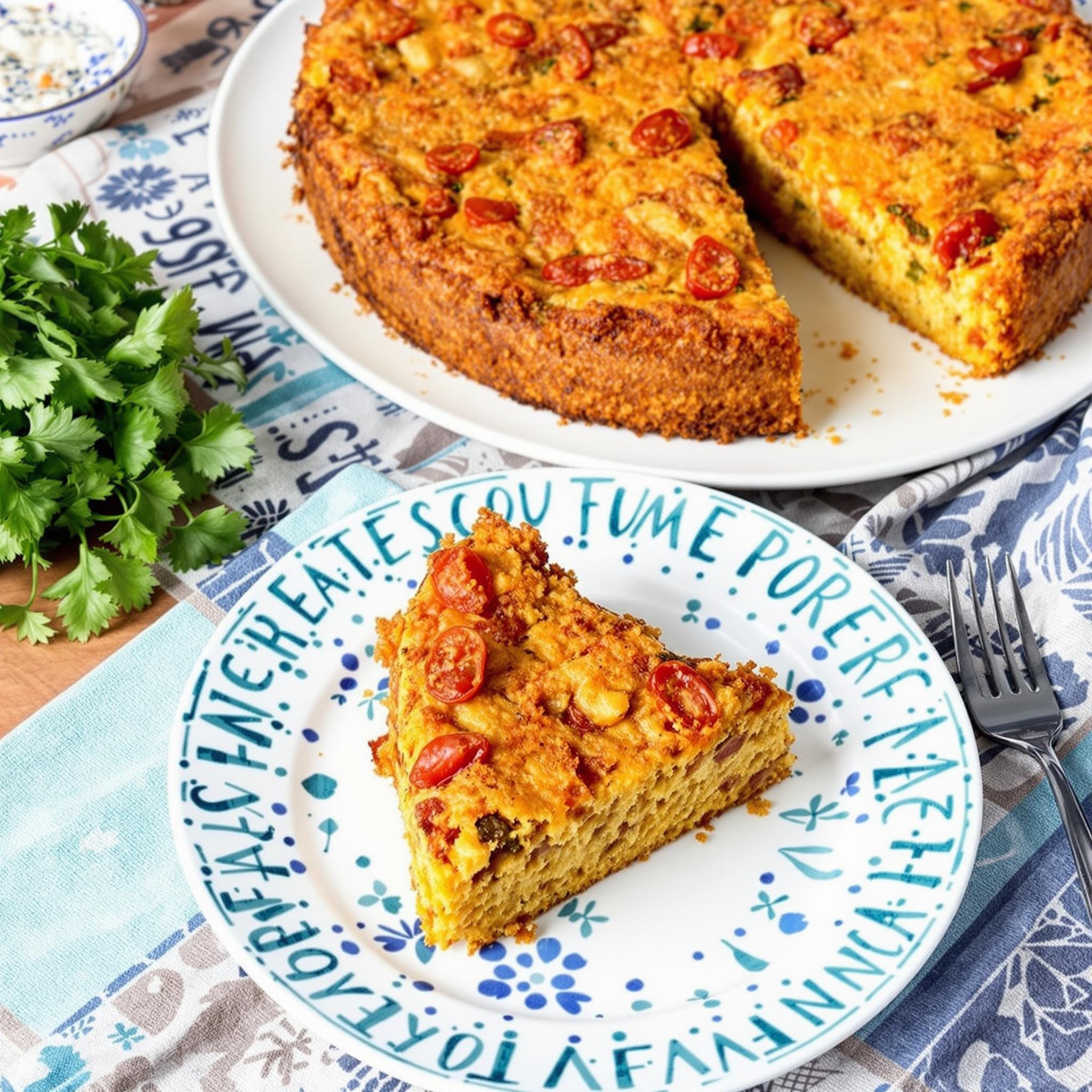 Djenkoumè (Savory Tomato Cornmeal Cake)... | ComeChop.Africa
