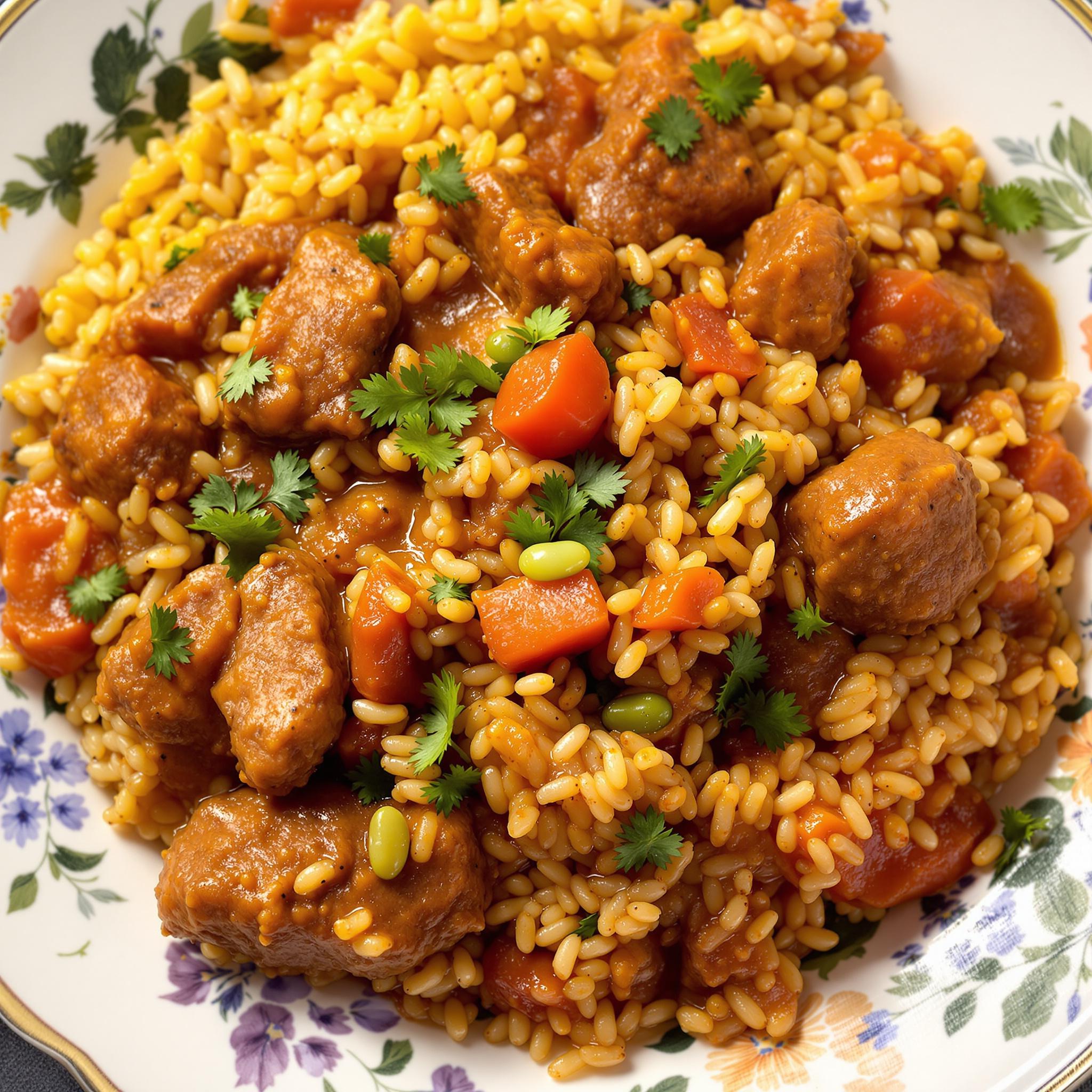 Miris (Sudanese Rice and Meat Stew) Recipe | ComeChop.Africa